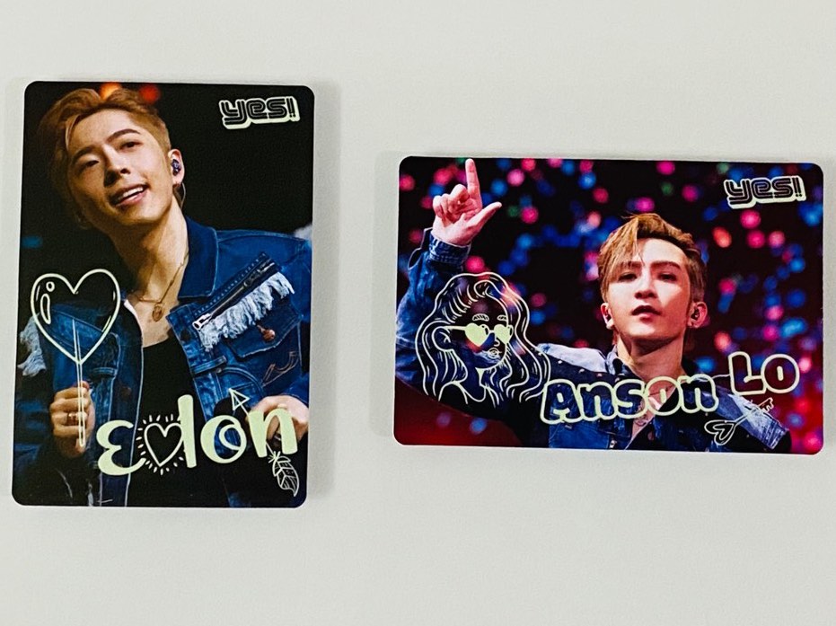 Yes Card 102 夜光卡 全新 Anson Lo 盧瀚霆 Edan 呂爵安 教主 MIRROR 登神CP 大叔的愛 AL 全民造星 yescard , 興趣及遊戲, 收藏品及紀念品 ...