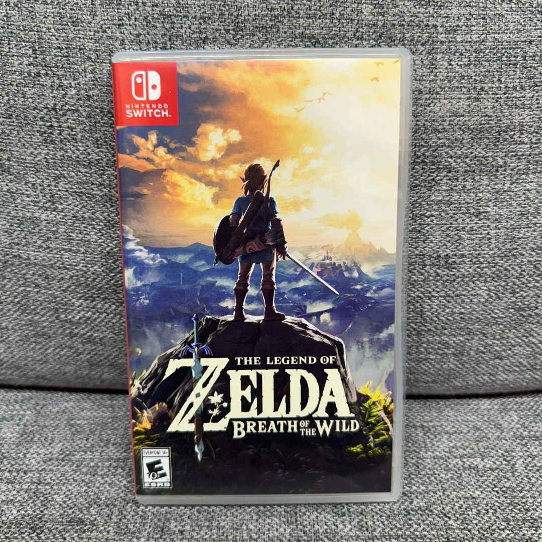 Zelda BOTW switch game, Video Gaming, Video Games, Nintendo on Carousell