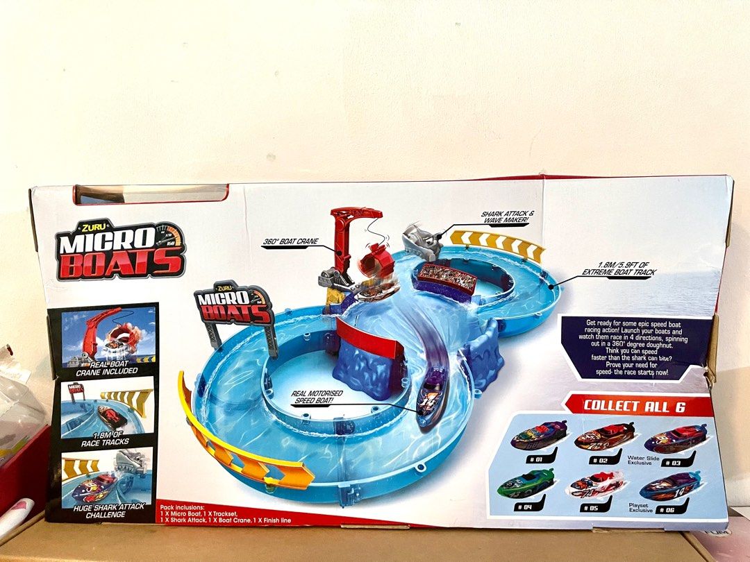 Zuru Micro Boats Shark Attack Playset, Hobbies & Toys, Toys & Games on ...