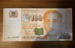 4HP015158 - $100 Singapore Currency Note, Hobbies & Toys, Memorabilia ...