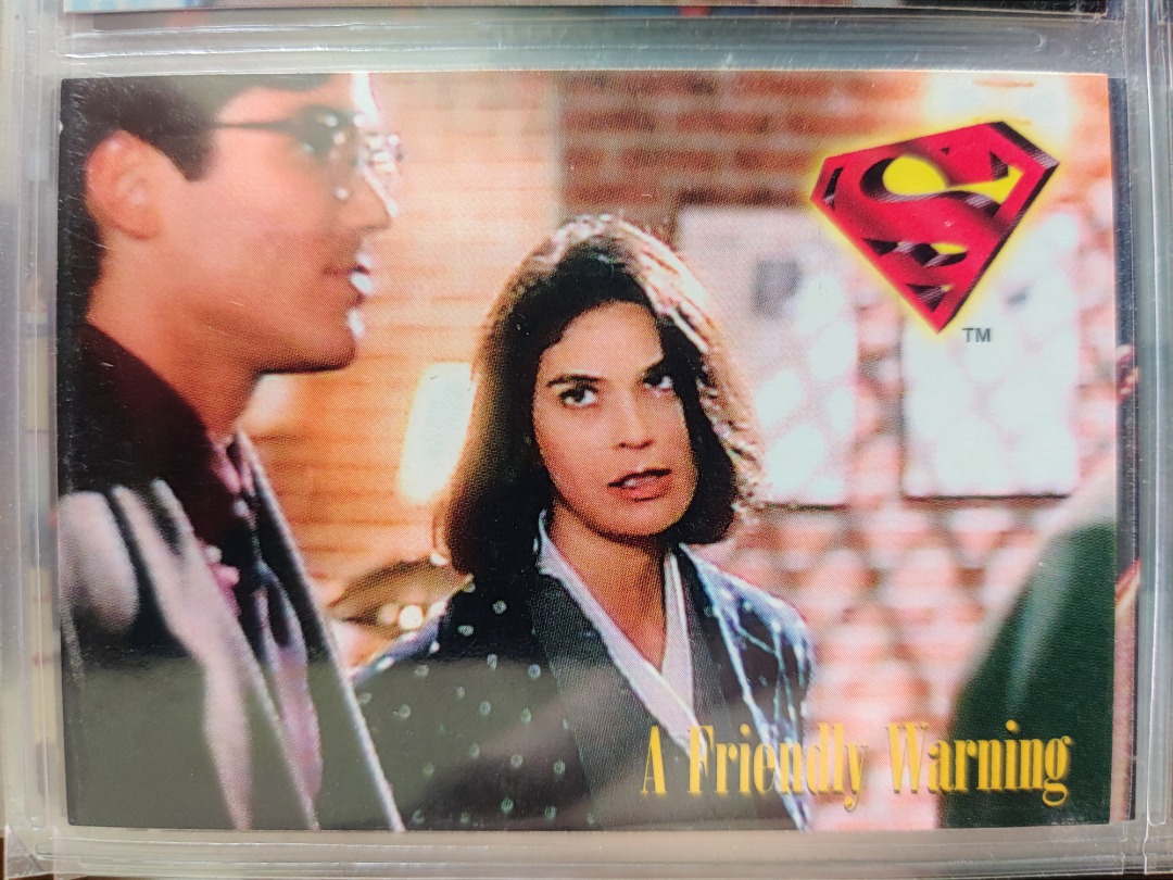1995 SkyBox Lois & Clark A Friendly Warning, Hobbies & Toys ...