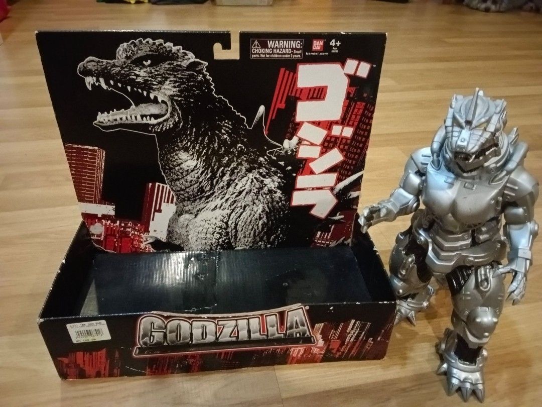 2007 Bandai ToHO - Mechagodzilla 12 inch - Deluxe DX Godzilla with ...