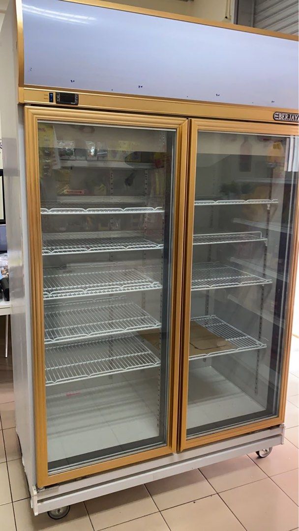 2 Door Display Chiller (Berjaya), TV & Home Appliances, Kitchen ...
