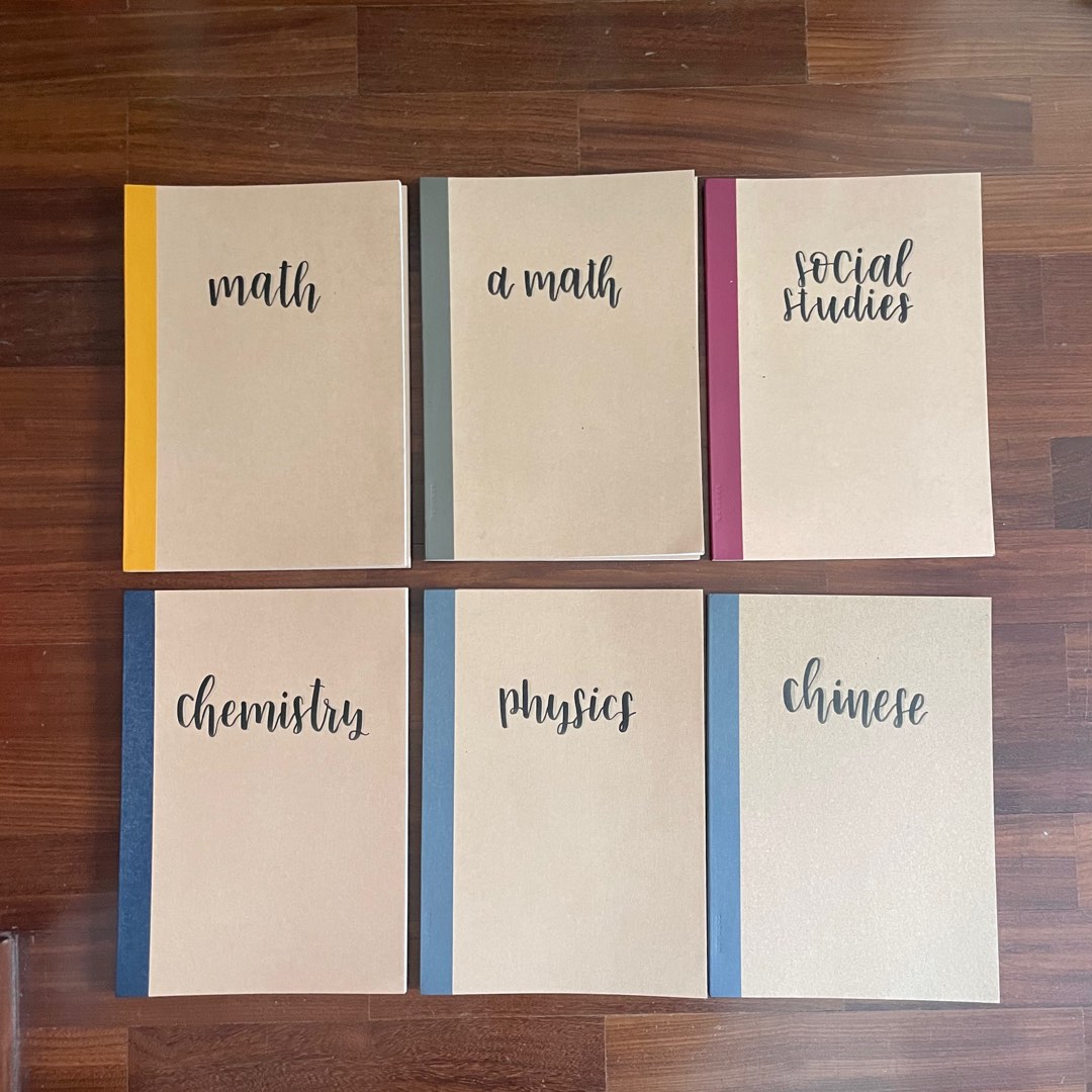 [3 FOR $1.50] secondary sec school single line notebook for various ...