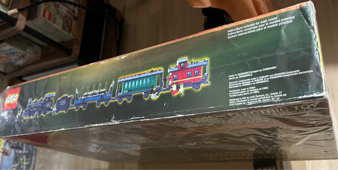 全新 但盒已開 唔係靚盒 火車 LEGO 4535 9V My Own Train Express Deluxe, 興趣及遊戲, 玩具 ...