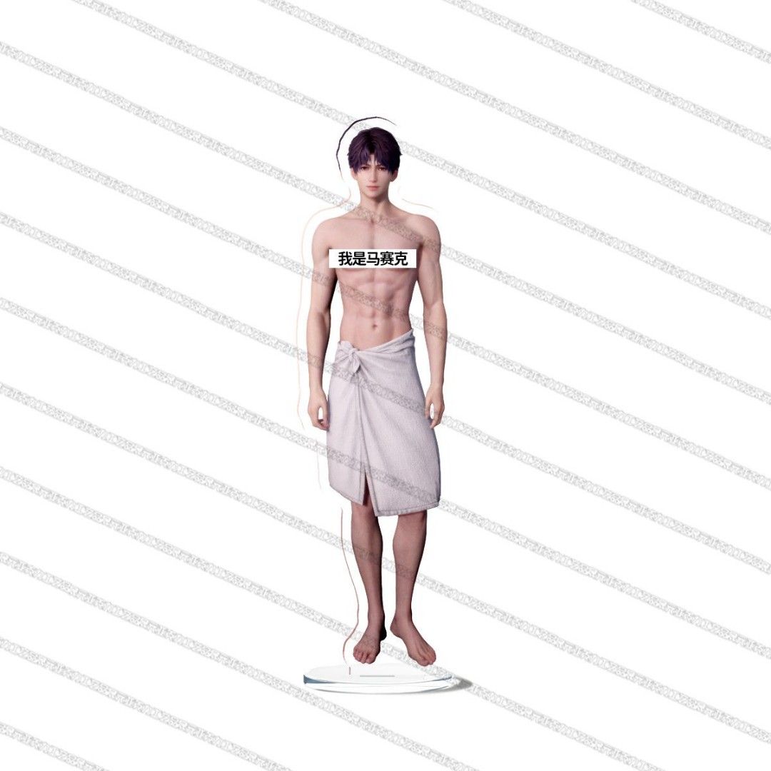 Acrylic table stand model 15cm, Hobbies & Toys, Toys & Games on Carousell