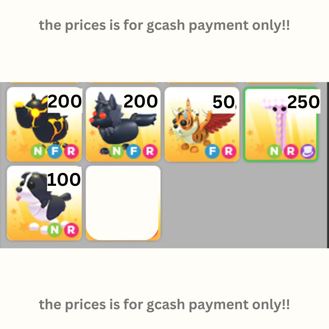 ADOPT ME PETS FOR SALE (PRICES INDICATED ON EACH PET | 2/2, Video ...