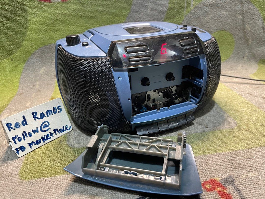 Alba CD cassette radio boombox 220v FULLY FUNCTIONAL all working ...