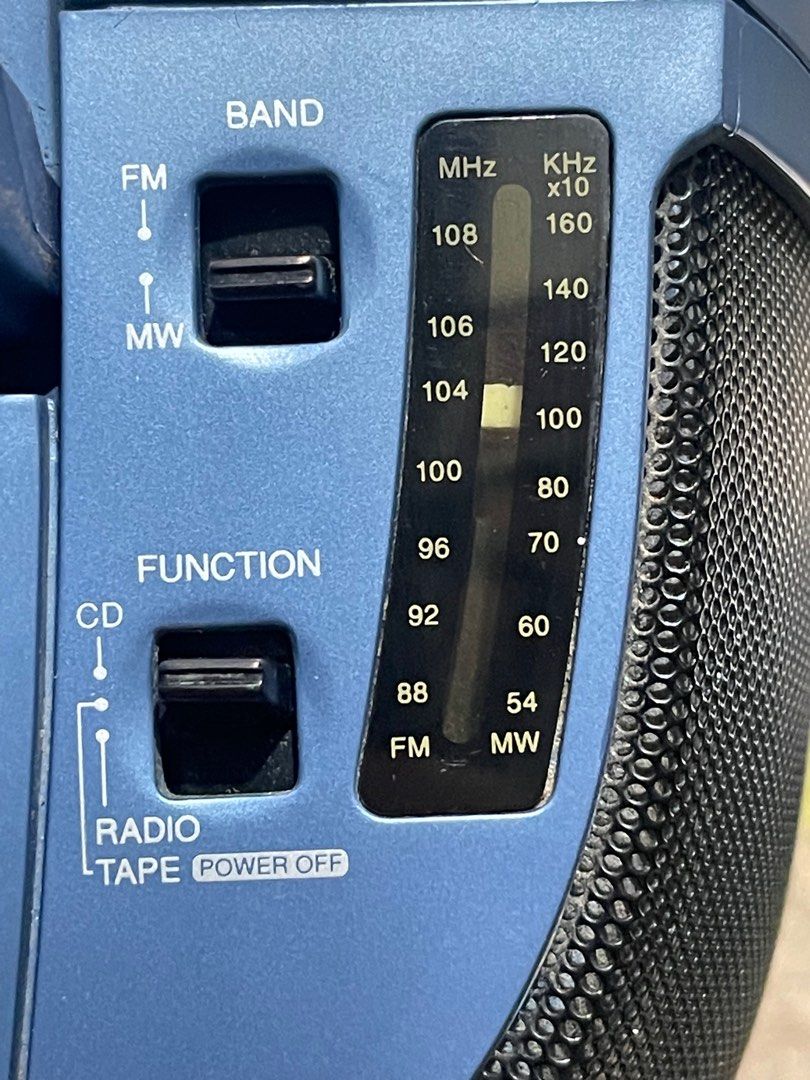 Alba CD cassette radio boombox 220v FULLY FUNCTIONAL all working ...