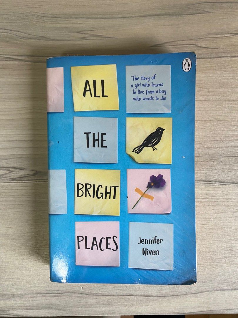 All the bright places book (wrapped cover), Hobbies & Toys, Books ...