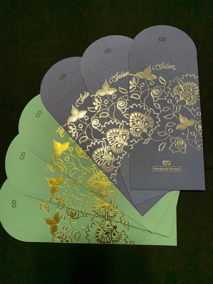 AmBank Group Red Packet / Angbao / Hongbao/ Green Packet / Hari Raya ...
