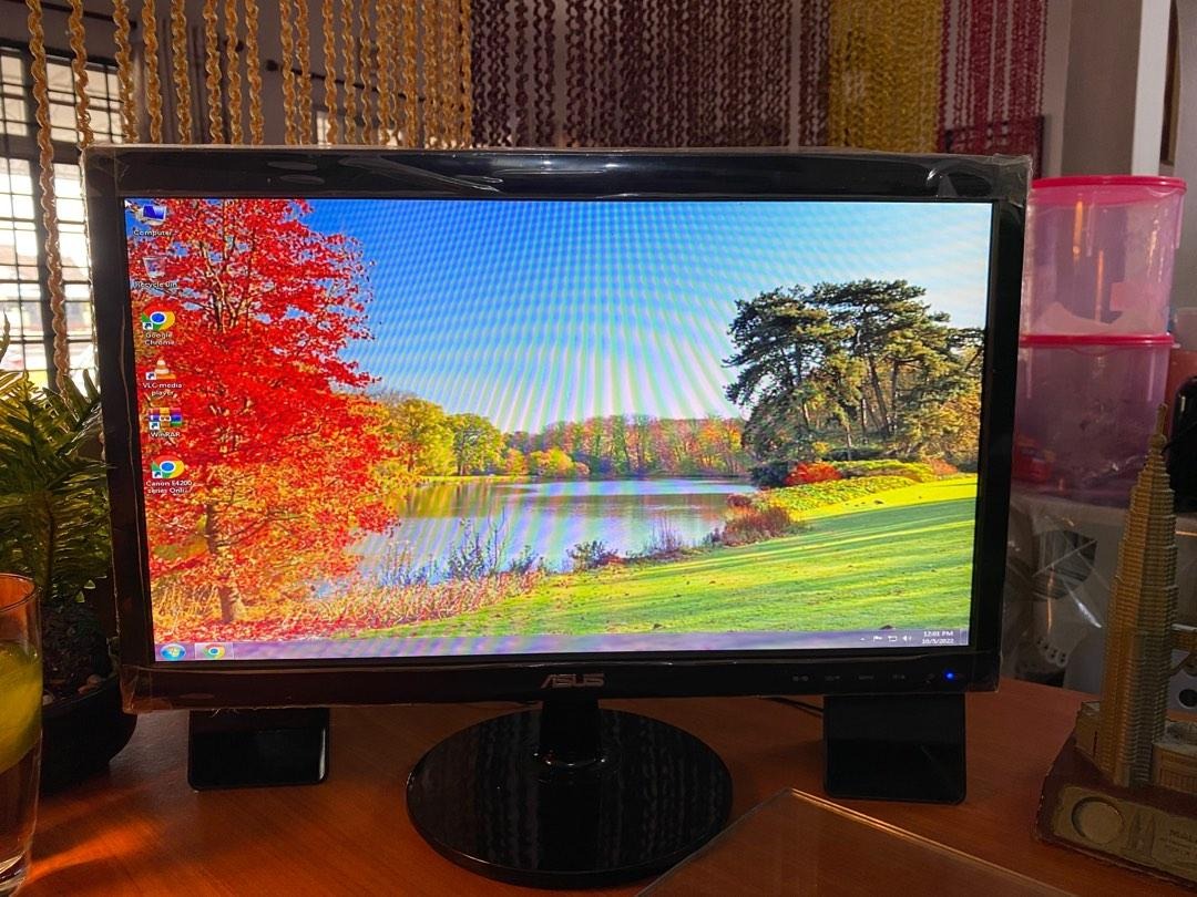 ASUS VS207 LED mon 19.5吋 顯示器 電腦螢幕 VGA輸入, 電腦＆科技, 電腦周邊及配件, 電子屏幕 - Carousell