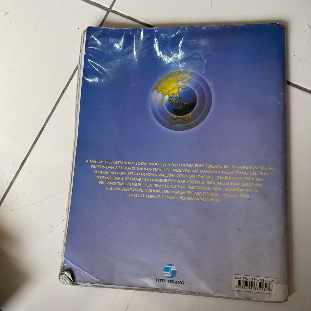 atlas IPS indonesia dan dunia, Buku & Alat Tulis, Buku di Carousell