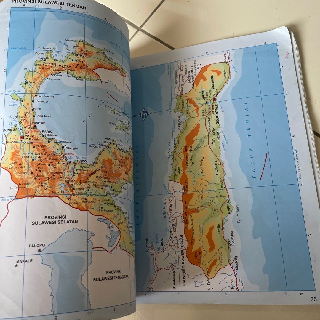 atlas IPS indonesia dan dunia, Buku & Alat Tulis, Buku di Carousell