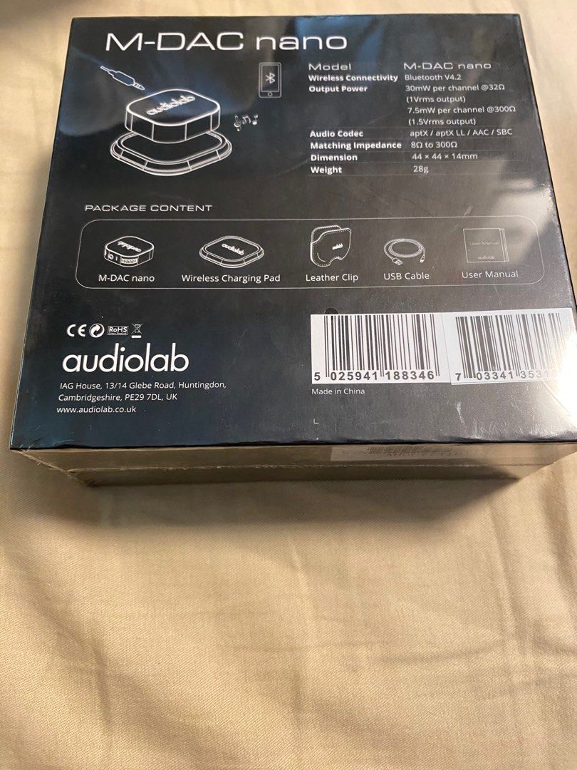 Audiolab M-DAC NANO, 音響器材, Soundbar、揚聲器、藍牙喇叭、耳擴 - Carousell