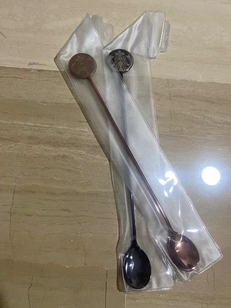 Authentic Starbucks Coasters and Long Spoons, Hobbies & Toys ...