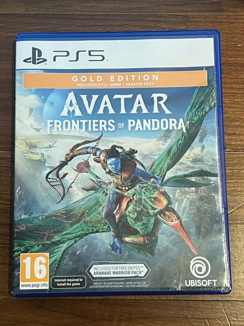 Avatar Frontiers of Pandora Gold Edition, Video Gaming, Video Games ...