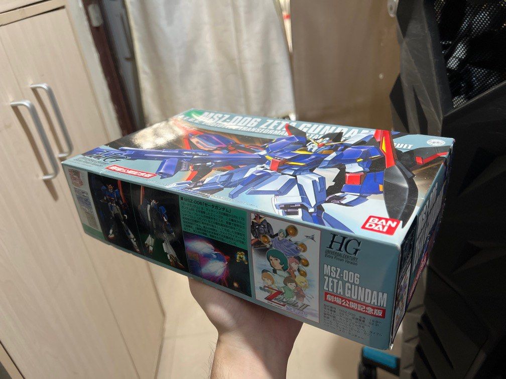 Bandai HG 高達模型 Z高達 電鍍版 劇場公開紀念版 Zeta gundam, 興趣及遊戲, 玩具 & 遊戲類 - Carousell