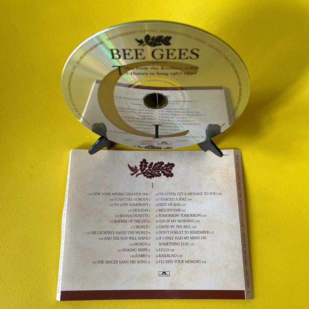 * buy 3 get 1 * Set of 4 Bee Gees Tales From The Brother Gibb 1990 4 CD ...
