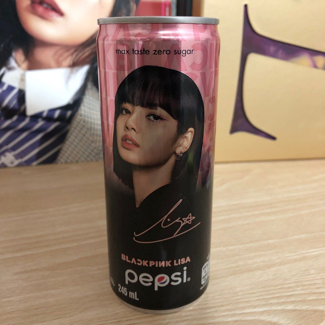 Blackpink Lisa Pepsi (From Thailand), Hobbies & Toys, Memorabilia ...