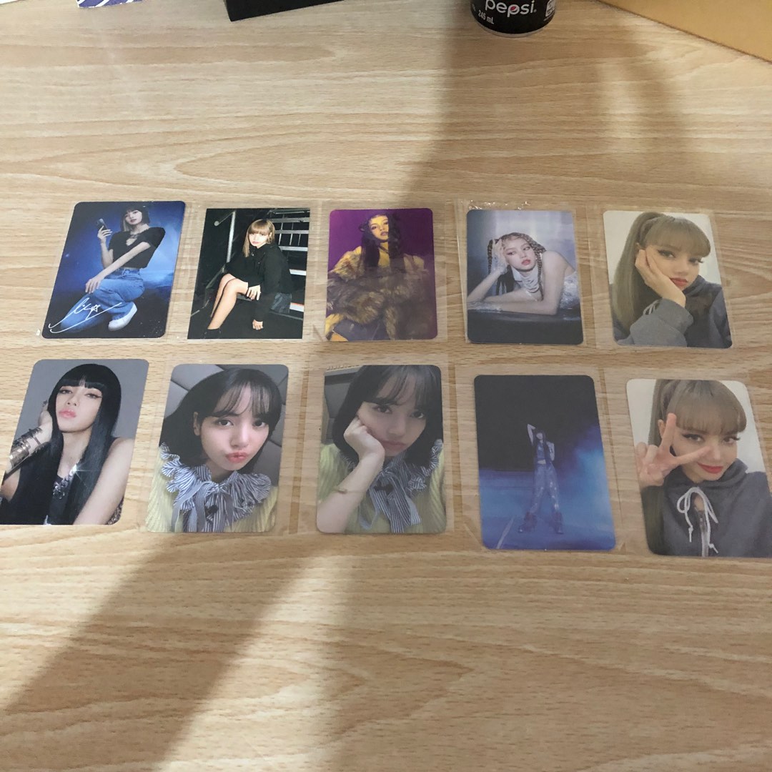 Blackpink Lisa Photocards (sold as set), Hobbies & Toys, Memorabilia ...
