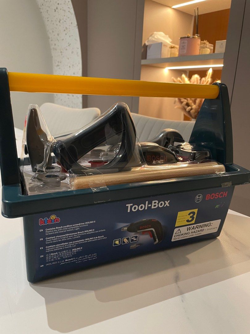 Bosch Tool Box with Ixolino, Hobbies & Toys, Toys & Games on Carousell