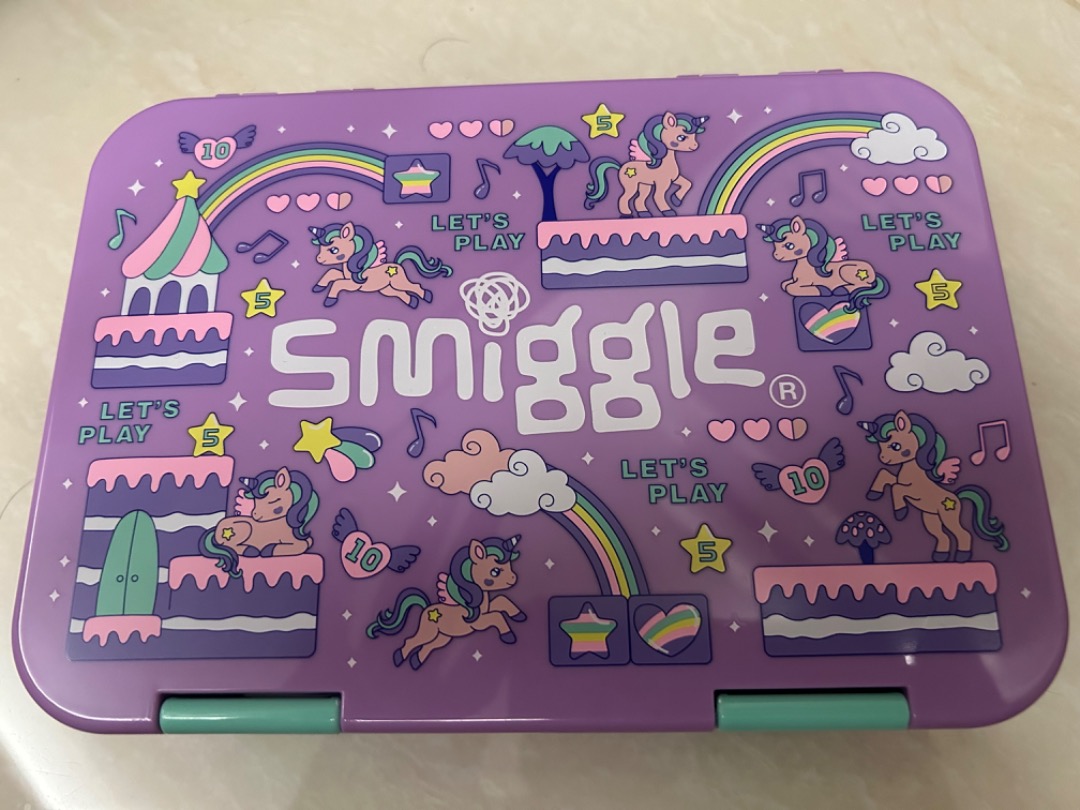 Brand New Smiggle Happy Bento Lunchbox, Hobbies & Toys, Stationery ...