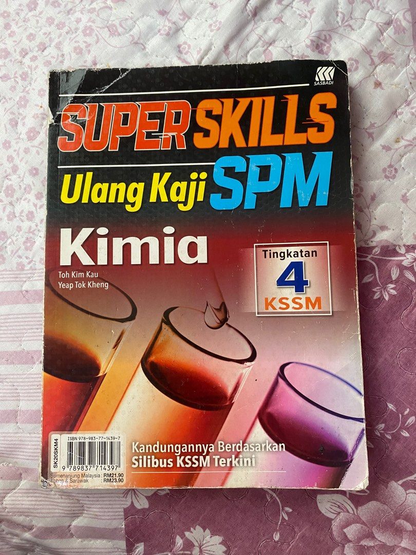Buku Kimia SPM Tingkatan 4, Hobbies & Toys, Books & Magazines ...