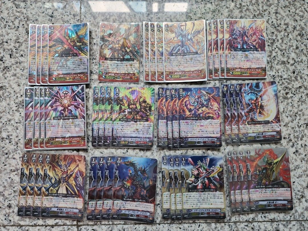 Cardfight Vanguard G Decks, Hobbies & Toys, Toys & Games on Carousell