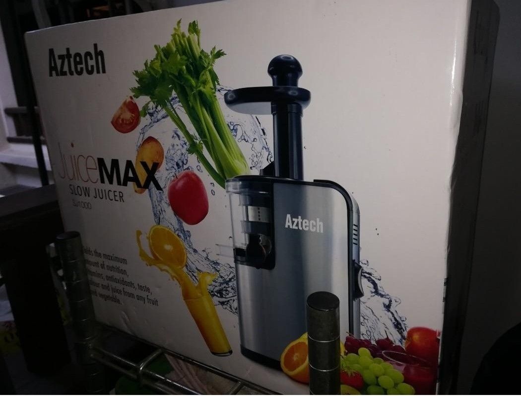 Coldpress Slow Juicer Aztech, TV & Home Appliances, Kitchen Appliances, Juicers, Blenders ...