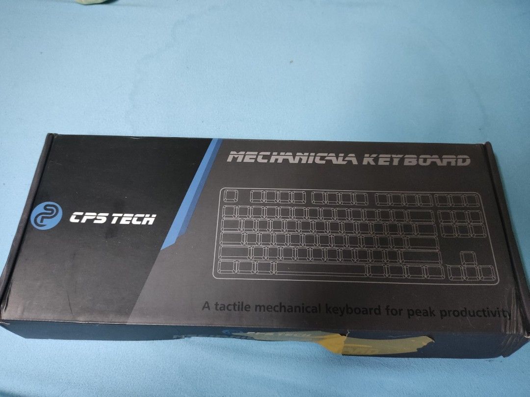 CPS Tech wired Mechanical Keyboard 87 keys, Computers & Tech, Parts ...