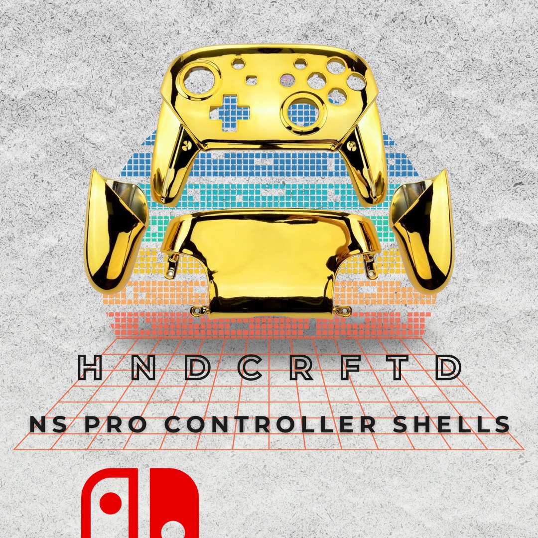 (Custom) Full Set Pro Controller Shells Modx For Nintendo Switch, Video ...