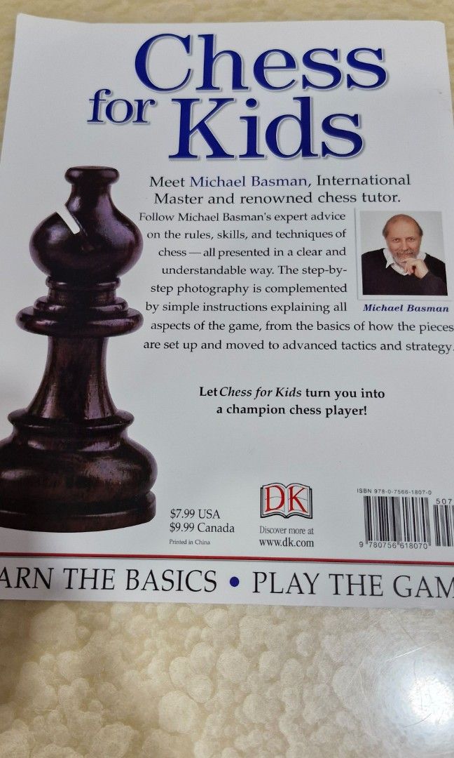 DK Chess for Kids by Michael Basman, Hobbies & Toys, Books & Magazines ...