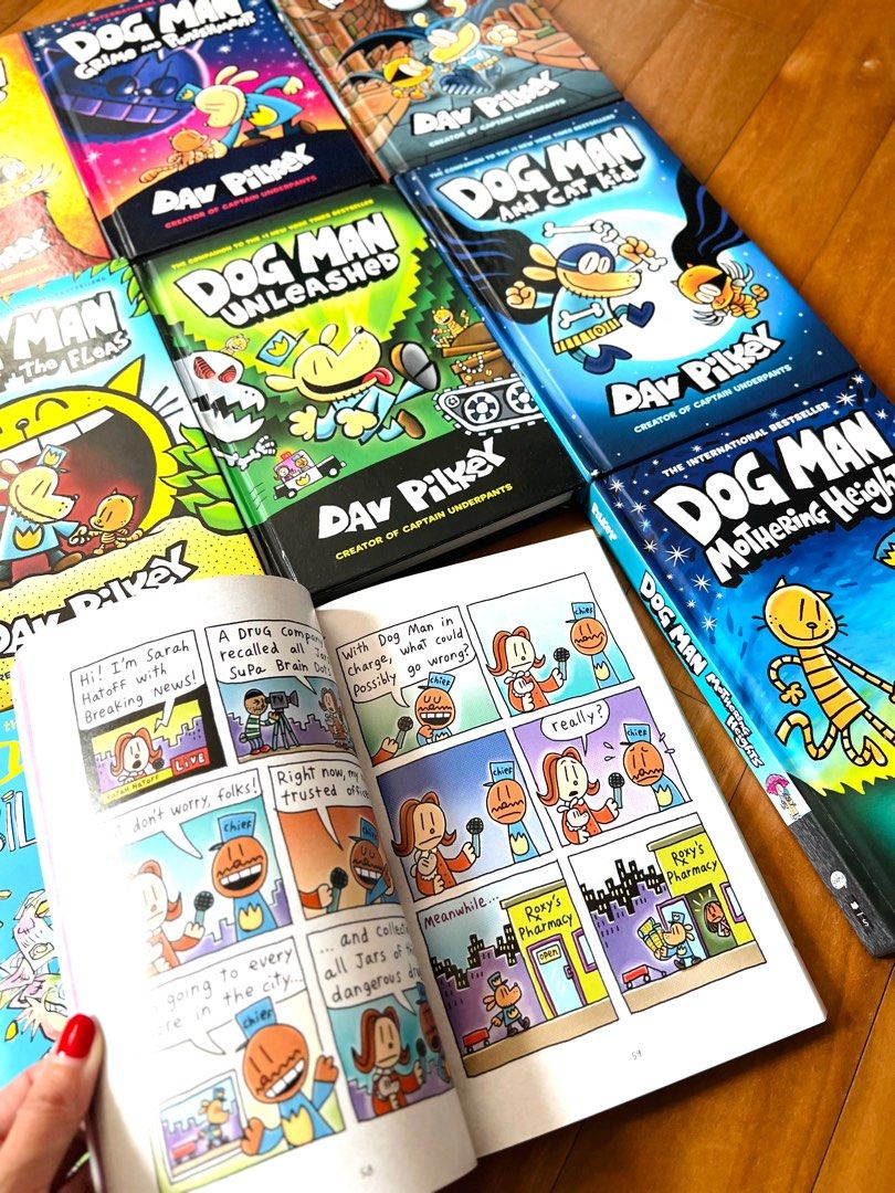 16 Dog Man & Real Pigeon Books, Hobbies & Toys, Books & Magazines ...