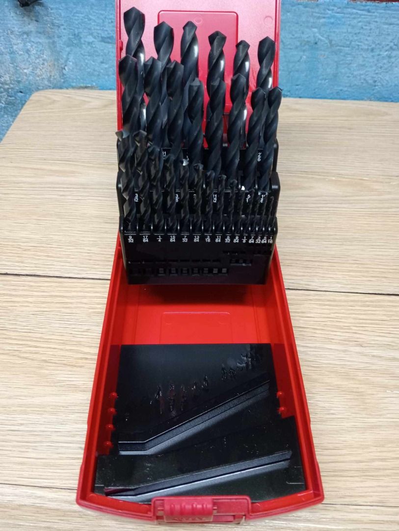 DORMER DRILL BIT A-190 (SET-18) 1/16"- 1/2"(29pcs), Commercial ...