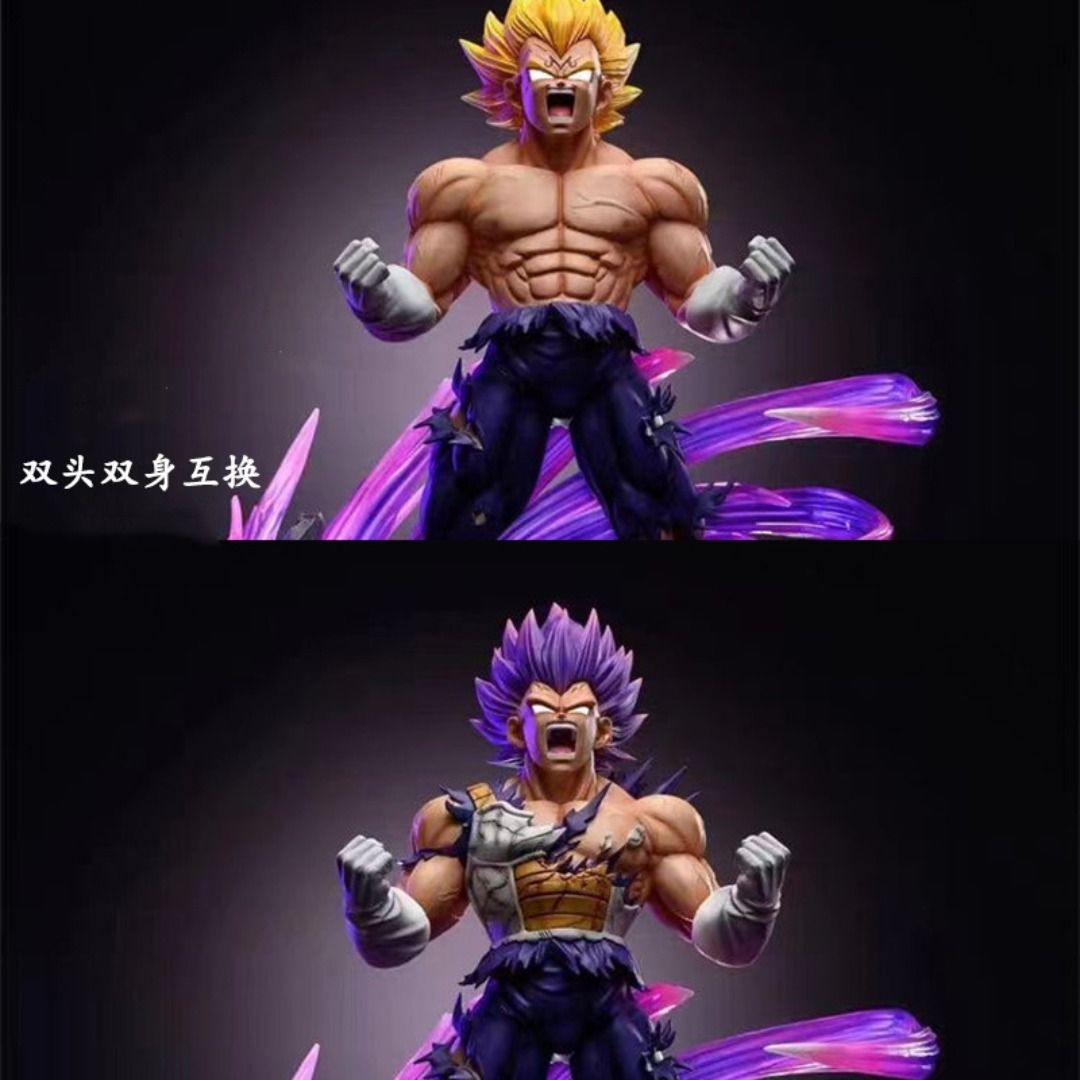 Dragon Ball Vegeta Ultra Ego Super Saiyan PVC Figure Statue Goku Gohan ...