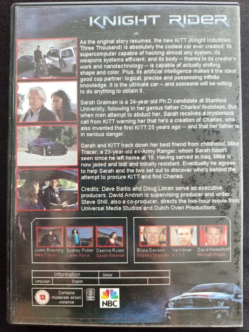 DVD Knight Rider - Season One : Part 1, Hobbies & Toys, Music & Media ...
