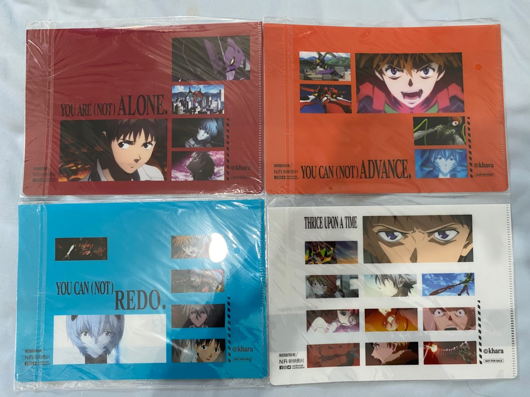 Eva 新世紀福音戰士 全新電影file, 興趣及遊戲, 玩具 & 遊戲類 - Carousell