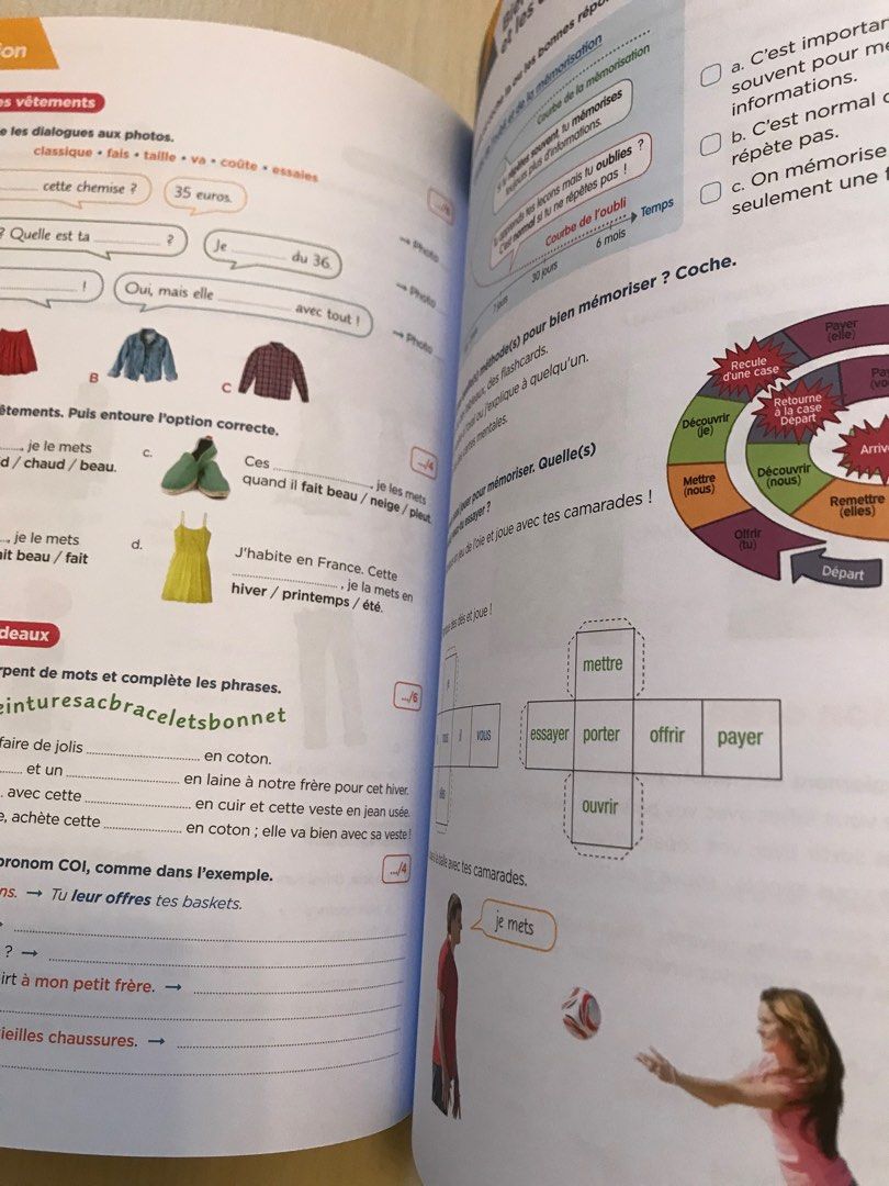 Explore 2/French/French textbook/book/cahier d’activités/activity/法文/法語 ...