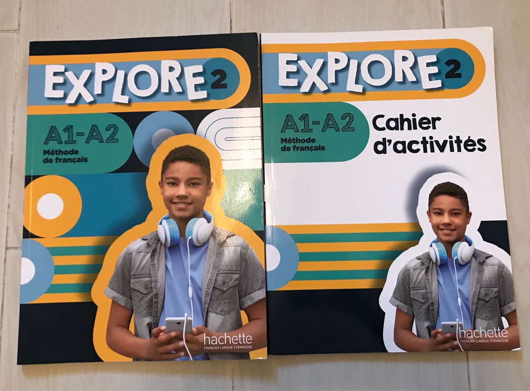 Explore 2/French/French textbook/book/cahier d’activités/activity/法文/法語 ...