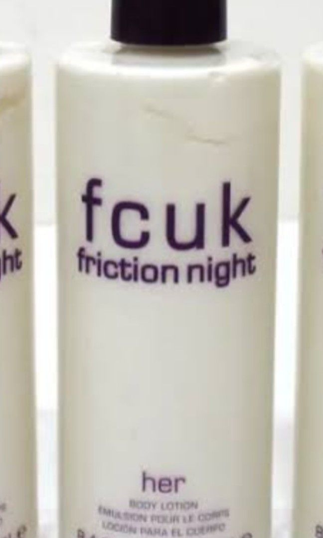 Fcuk Friction Night for Her perfume lotion, Beauty & Personal Care ...