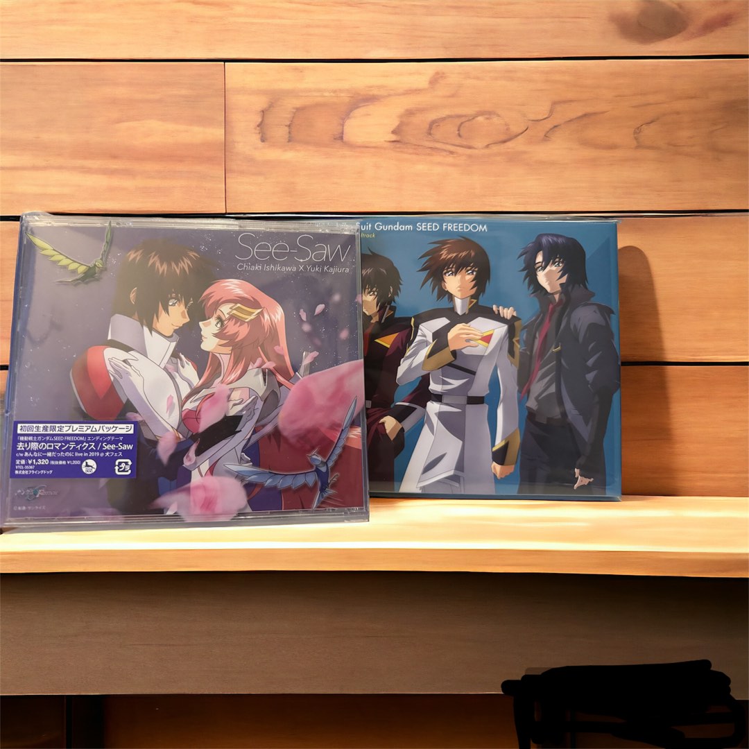 Gundam Seed Freedom 劇場版 CD original soundtrack See-Saw 尾曲 高達 Mb metal ...
