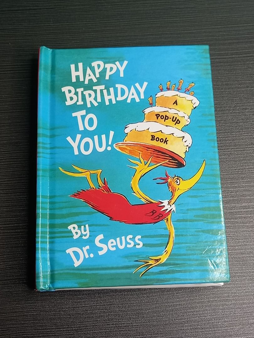 Happy Birthday To You! by Dr. Seuss Board Book, Hobbies & Toys, Books ...