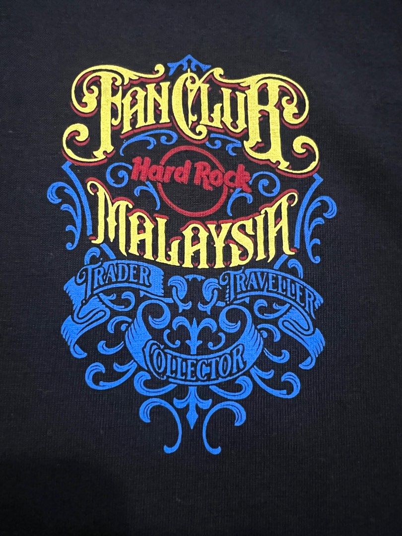 Hard Rock Fan Club Malaysia, Men's Fashion, Activewear on Carousell