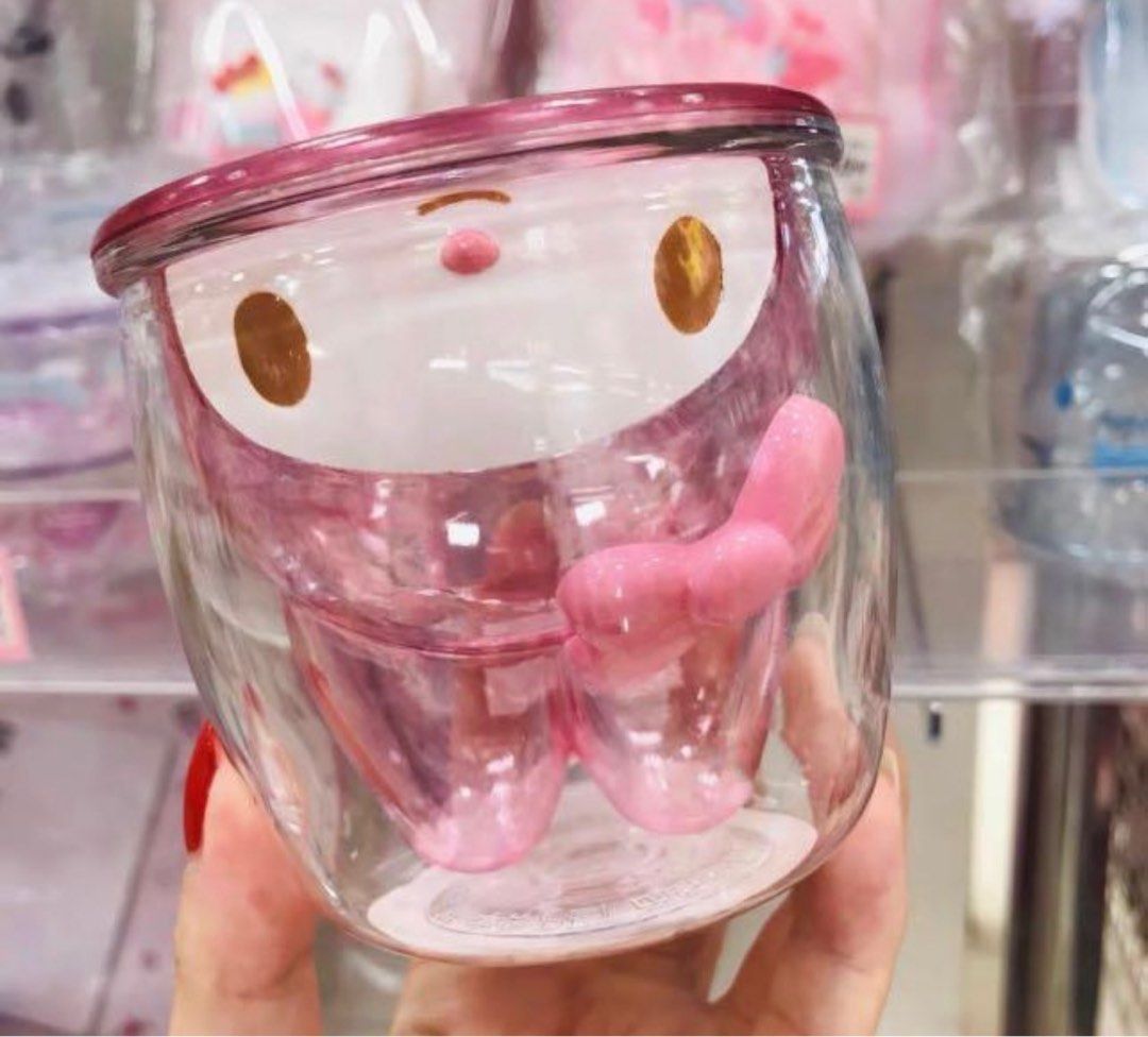 Sanrio double wall 170ml Plastic Cup - Melody, Furniture & Home Living ...