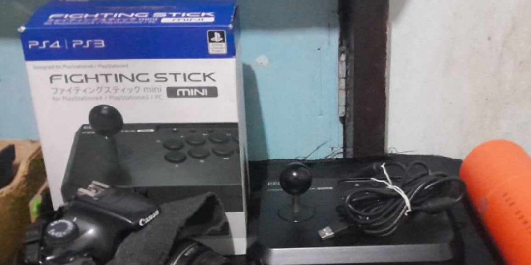 Hori mini fighting stick, Video Gaming, Video Game Consoles ...