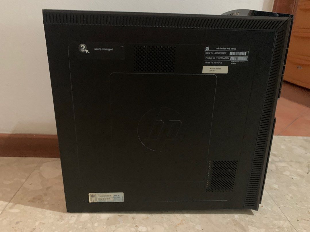 HP PC case, Computers & Tech, Parts & Accessories, Computer Parts on ...