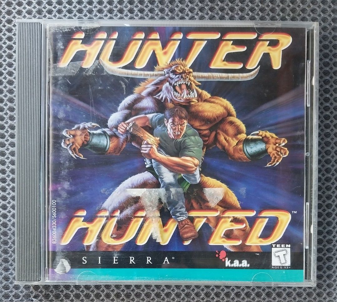 HUNTER HUNTED CD-ROM PC GAME WINDOWS 95, Hobbies & Toys, Music & Media ...