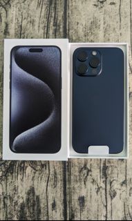 iPhone 15 Pro Max Black Titanium 1 TB, Mobile Phones & Gadgets, Mobile ...
