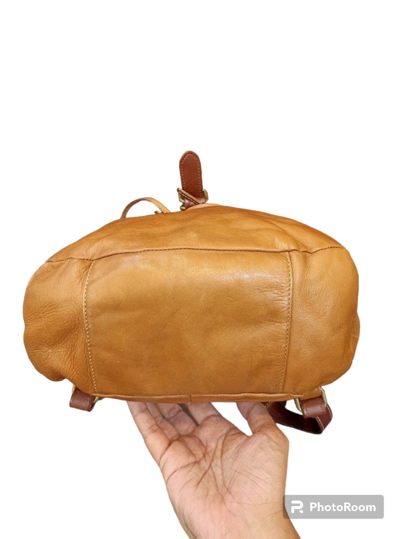 Japanese Leather Backpack, Women's Fashion, Bags & Wallets, Backpacks ...